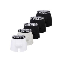 FC Barcelona Herren Boxershorts "Boxershort FCB Boxer Briefs 5-Pack 5er Pack", Gr. XXL, bunt, Obermaterial: 95% Baumwolle CO. 5% Elasthan EL.,