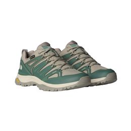The North Face Damen Wanderschuh "W HEDGEHOG GORE-TEX", Gr. 37, gr&uuml;n, Textil, Schuhe, wasserdicht durch GORETEX Membran
