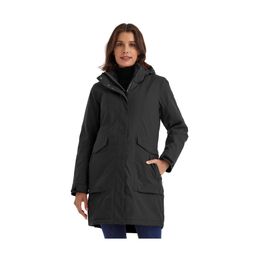 Killtec Damen Parka "Damen Funktionsparka", schwarz, Gr. 48, Obermaterial: 100% Polyester.Futter: 100% Polyester.F&uuml;llung: 100% Polyester, Jacken,