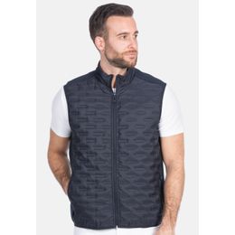 NEW CANADIAN Herren Steppweste "HYBRID-ULTRASONIC", blau, Gr. XXL, 100% Polyester, Westen, mit elastischem Strickeinsatz