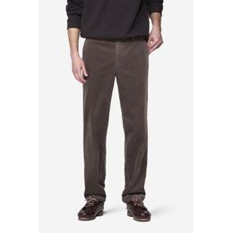 MEYER Herren Chinos "Roma 2-8621", braun, Gr. 52, unifarben, 99% Baumwolle, 1% Elasthan, Hosen, Cordhose
