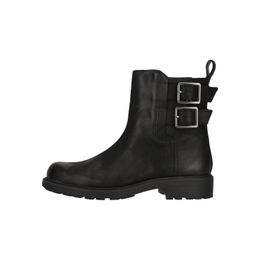 Clarks Damen Schn&uuml;rschuh "Orinoco2 Bay Black Leather", Gr. 41,5schwarz, Leder, Schuhe, mit stilvollen Schnallen