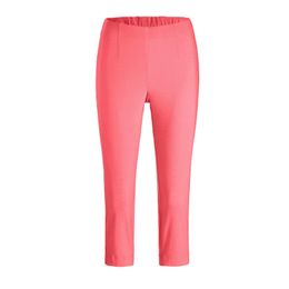 GOLDNER Damen Schlupfhose "Kurzgr&ouml;&szlig;e Schlupfhose LOUISA mit Steppn&auml;hten", orange, Gr. 21, Obermaterial: 72% Viskose CV. 25% Polyamid PA. 3% Elasthan