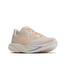 Hoka One One Damen Laufschuh "Mach 7", Gr. 42, beige, Synthetik, Textil, Schuhe, atmungsaktives Obermaterial, EVA-D&auml;mpfungstechnologie