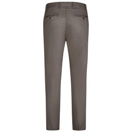 Br&uuml;hl BR&Uuml;HL Herren Chinohose "London"grau, Gr. 26, unifarben, 97% Baumwolle, 3% Elasthan, Hosen, mit elastischem Komfortbund