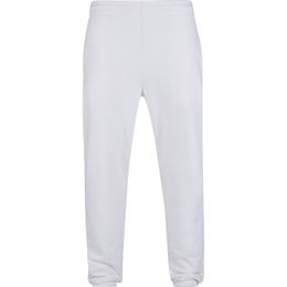 Urban Classics Herren Stoffhose "Urban Classics Herren Ultra Heavy Sweatpants", wei&szlig;, Gr. M, unifarben, 100% Baumwolle, Hosen