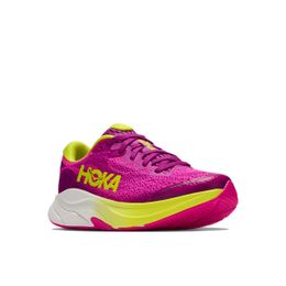 Hoka One One Kinder Laufschuh "Rincon 4 Big Kids", Gr. 38, pink, Synthetik, Textil, Schuhe, f&uuml;r Kinder, sehr leicht, atmungsaktives Obermaterial