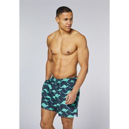 Chiemsee Herren Badeshorts, blau, Gr. M, 100% Polyester, Badehosen