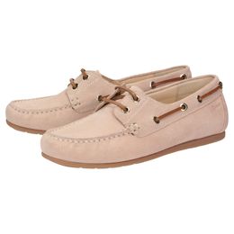 Sioux Damen Schn&uuml;rschuh "Simadesa-701", Gr. 37,5, rosa, Obermaterial: 100% Kalbsveloursleder CAVL. 100% Gummi rubber., Schuhe