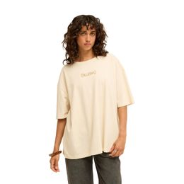 Billabong Damen Oversize-Shirt "Chasing Horizons", beige, Gr. S, Obermaterial: 100% Baumwolle., Shirts