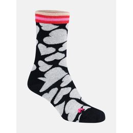 LIEBLINGSST&Uuml;CK LIEBLINGSST&Uuml;CK Damen Langsocken "Lovely Socks "MarilyEP" aus Baumwollmix", Gr. 39, schwarz, Baumwolle, Elasthan, Polyamid, Polyester, metallisierte