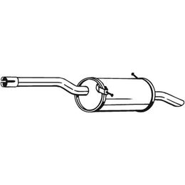 BOSAL Endschalld&auml;mpfer 135103 f&uuml;r Peugeot