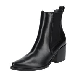Paul Green Damen Stiefelette "Paul Green Stiefelette Glattleder", Gr. 37,5, schwarz, Glattleder, Schuhe