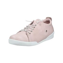 Andrea Conti Damen Schn&uuml;rschuh "Andrea Conti Sneaker Leder", Gr. 37, rosa, Leder, Schuhe