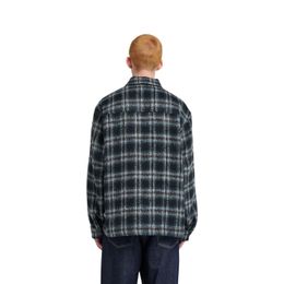 Element Herren Outdoorjacke "Fuzzy Check"brushed plaid schwarz slate, Gr. M, Obermaterial: 80% Polyester, 20% Wolle., Jacken