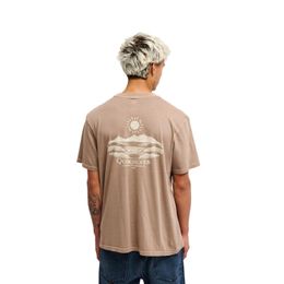 Quiksilver Herren T-Shirt "Evo Neon Blue"pine bark, Gr. S, Obermaterial: 100% Baumwolle., Shirts