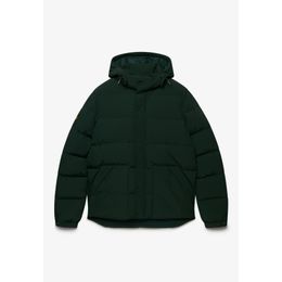 Superdry Herren Steppjacke "CLASSIC EVEREST PUFFER JKT", gr&uuml;n, Gr. S, unifarben, Web, Obermaterial: 100% Nylon, Jacken, Kunstfaser, relaxed fit