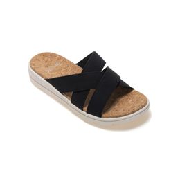 Regatta Damen Sandale "Cassie", Gr. 39, schwarz, Obermaterial: 100% Textilmaterial TEXMAT., Schuhe