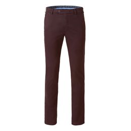 MEYER Herren Chinos "New York 2-5617"bordeaux, Gr. 34, unifarben, 97% Baumwolle, 3% Elasthan, Hosen, Super-Stretch Qualit&auml;t