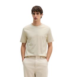 Marc O'Polo MARC O'POLO Herren T-Shirt "aus reiner Bio-Baumwolle", beige, Basic, Gr. XXL, unifarben, Obermaterial: 100% Baumwolle, Shirts