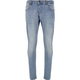 2Y Premium Herren Bequeme Jeans "2Y Premium Herren 2Y Skinny Fit Jeans", blau, Gr. 32, unifarben, 97% Baumwolle, 3% Elasthan, Jeans