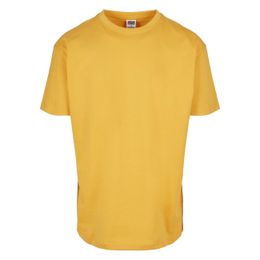 Urban Classics Herren T-Shirt "Urban Classics Herren Heavy Oversized Tee", gelb, Gr. XS, unifarben, 100% Baumwolle, Shirts