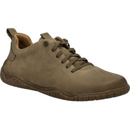 Josef Seibel Herren Barfu&szlig;schuh "Wallace 04", Gr. 42khaki, Leder, Schuhe, Slipper, Halbschuh, Freizeitschuh, Komfortschuh in Weite G (=weit)