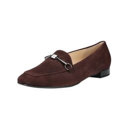 H&ouml;gl H&Ouml;GL Damen Slipper "H&ouml;gl Slipper Veloursleder", Gr. 38, braun, Veloursleder, Schuhe