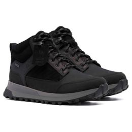 Clarks Herren Trekkingschuh "ATL TrekHi GTX", Gr. 41,5, schwarz, Nubukleder, Schuhe, Trekking Schuh, Boots mit Gore-Tex