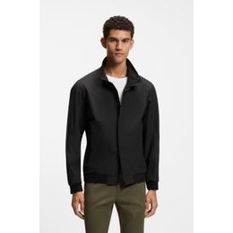 BOSS Green Herren Softshelljacke "Porsche Spirit 70 Capsule Collection", schwarz, Gr. XXXL, unifarben, Web, Obermaterial: 100% Polyester, Jacken,