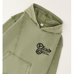IDO Jungen Sweatshirt "BOY SWEATER", gr&uuml;n, Gr. 164, 100% Baumwolle, Sweatshirts