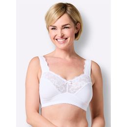 w&auml;schepur W&Auml;SCHEPUR Damen B&uuml;gelloser BH, Gr. 90, wei&szlig;, 95% Polyamid, 15% Elasthan, BHs