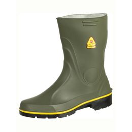 Spirale Damen Gummistiefel "Rontani Nitril-Stiefel kurz", Gr. 48, gr&uuml;n, Obermaterial: 100% Polyester PES., Schuhe