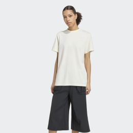 Damen T-Shirt "FOOD LOOSE GRAPHIC", wei&szlig;, Gr. M, adidas Sportswear, Obermaterial: 100% Baumwolle, Shirts, Print T-Shirt