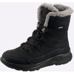Jomos Damen Stiefel, Gr. 42, schwarz, Nubukleder, Schuhe