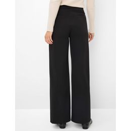 Damen Boyfriend-Hose "Style DamenpulloverTH FLARED", schwarz, Gr. 17, RAPHAELA BY Brax, 63% Viskose, 33% Polyamid, 4% Elasthan, Hosen