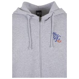 K1x Herren Sweatjacke "K1x Herren KXM241-005-1 K1x NYC Zip Hoody", grau, Gr. S, 70% Baumwolle, 30% Polyester, Sweatjacken