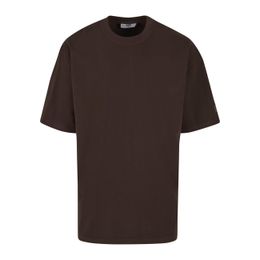 DEF Herren Langarmshirt "DEF DEF Flourish T-Shirt"chocolate braun washed, Gr. S, bedruckt, 100% Baumwolle, Shirts