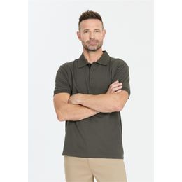NOU Herren T-Shirt "Harrold V2"dunkelgr&uuml;n, Gr. M, unifarben, 96% Baumwolle, 4% Elasthan, Shirts, Schmucklos