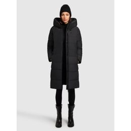 Khujo Damen Steppmantel "JILIAS5", schwarz, Gr. S, unifarben, 100% Polyester, M&auml;ntel