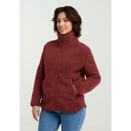 Jack Wolfskin Damen Fleecejacke "HIGH CURL JKT W", rot, Gr. M, Obermaterial: 100% Polyester. Futter: 100% Polyester, Jacken, mit durchgehendem