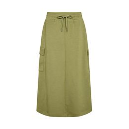 soyaconcept Damen Midirock "Soya Concept Skirt SC-BANU 233"7215 calliste gr&uuml;n, Gr. S, Obermaterial: 48% Modal, 48% Polyester, 4% Elasthan, R&ouml;cke
