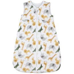 TUPTAM Babyschlafsack "Kugelschlafsack Baby Ganzjahres Schlafsack ohne &Auml;rmel wattiert", L: 62cm, gr&uuml;n, Schlafs&auml;cke