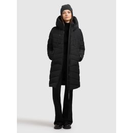 Khujo Damen Steppmantel "VARE", schwarz, Gr. S, unifarben, 100% Polyester, M&auml;ntel