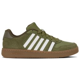 K-Swiss Herren Sneaker "Court Palisades", Gr. 42, gr&uuml;n, Leder, Schuhe