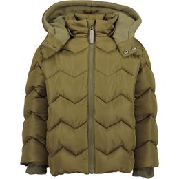 Blue Seven Jungen Winterjacke "Winterjacke mit abnehmbarer Kapuze", gr&uuml;n, Gr. 98, 100% Polyester, Jacken
