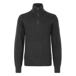 Blend Herren Troyer "Troyer BHRibe", grau, Gr. XXL, Obermaterial: 100% Polyacryl PAN., Pullover