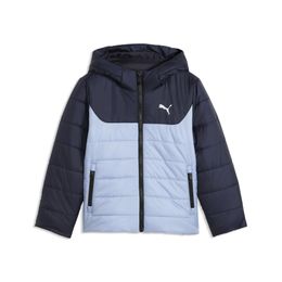 Puma Kinder Winterjacke "Essentials Wattierte Kapuzenjacke Kinder"chambray blau, Gr. 116, Obermaterial: 100% Polyester. Futter: 100% Polyester.