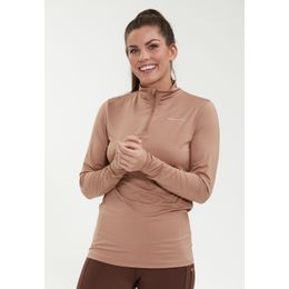 Endurance Herren Funktionsshirt "Jaelyn", beige, Gr. 44, unifarben, 100% Polyester, Shirts, mit praktischen Reflektoren
