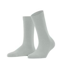 Falke Damen Socken "Family", Gr. 35, grau, Obermaterial: 92% Baumwolle CO. 7% Polyamid PA. 1% Elasthan EL., glatt, Socken